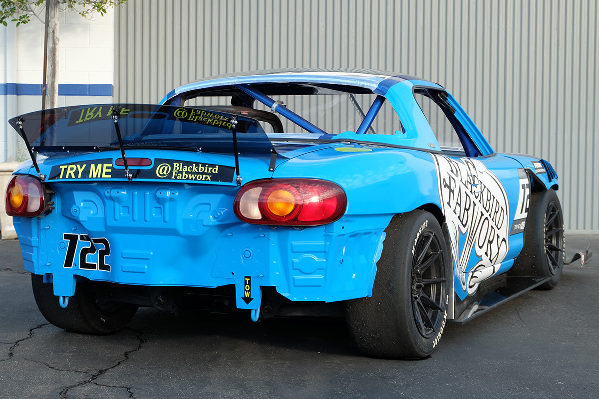 Blackbird Fabworx Adjustable Lexan Spoiler - NA/NB Miata (90-05 ...