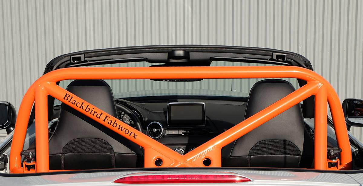 Blackbird Fabworx ND GT3 Roll Bar - 2016-up ND Miata / 2017-Up Fiat 12 ...